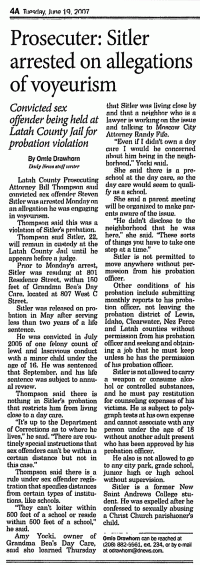 Moscow–Pullman Daily News: Prosecutor: Sitler arrested on allegations ...